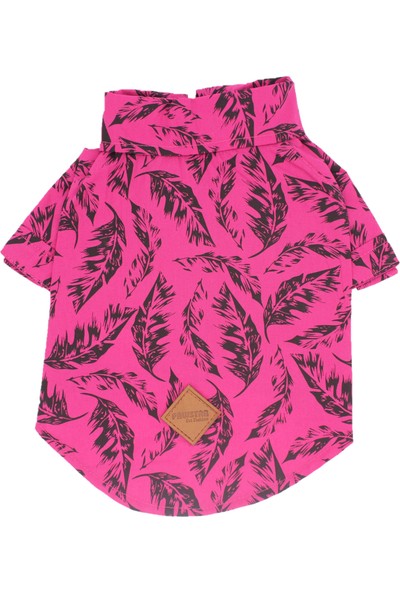 Pawstar Fuşya Tüy Kedi Köpek Gömleği Kedi Köpek Kıyafeti