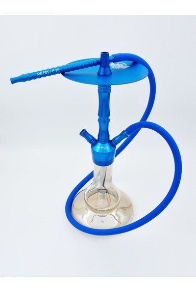 Mr. Eds Mr.eds E20 2 Çıkışlı Gökkuşağı Mavi Nargile Takımı Mr. Eds Mr.eds E20 2 Çıkışlı Gökkuşağı Mavi Nargile Takımı