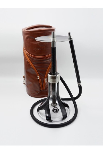 Mr. Eds Mr.eds E24 Big Boss Pro Carbon Siyah Çelik Nargile Takımı