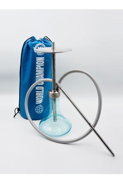 Mr. Eds Mr.eds E35 World Champion Mavi Çelik Nargile Takımı Mr. Eds Mr.eds E35 World Champion Mavi Çelik Nargile Takımı