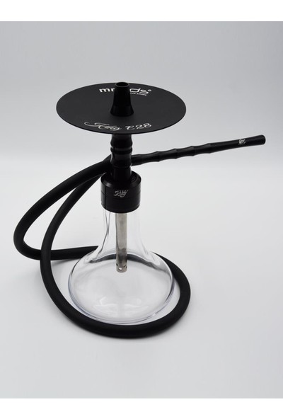 Mr. Eds Mr.eds E28 King Gökkuşağı Siyah Nargile Takımı