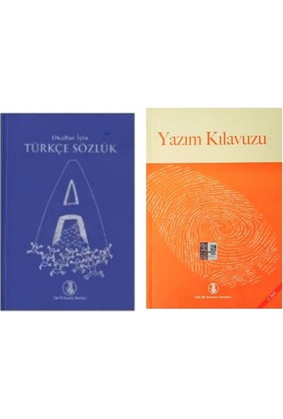 Türk Dil Kurumu Türkçe Sözlük ve Büyük Imla Klavuzu