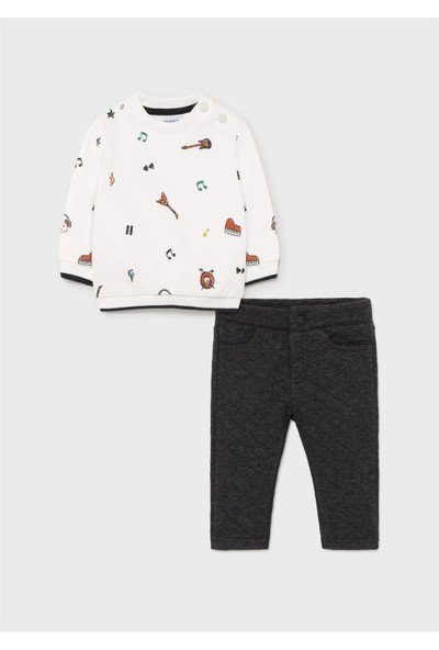 Mayoral Erkek Bebek Kapitone Altlı Eşofman Takım Mayoral Erkek Bebek Kapitone Altlı Eşofman Takım