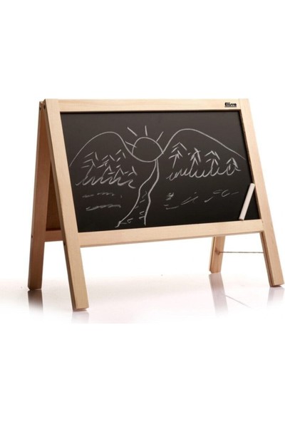 Rainbow Raınwood Masa Üstü Çift Taraflı Yazı Tahtası