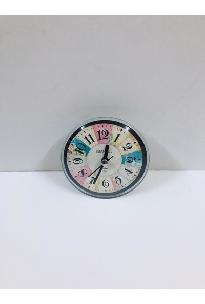 Galaxy Galaksi Magnetli Saat 11CM Çap (Pastel Renkler) Galaxy Galaksi Magnetli Saat 11CM Çap (Pastel Renkler)