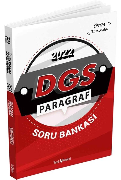 Tercih Akademi 2022 DGS Paragraf Soru Bankası Tercih Akademi 2022 DGS Paragraf Soru Bankası