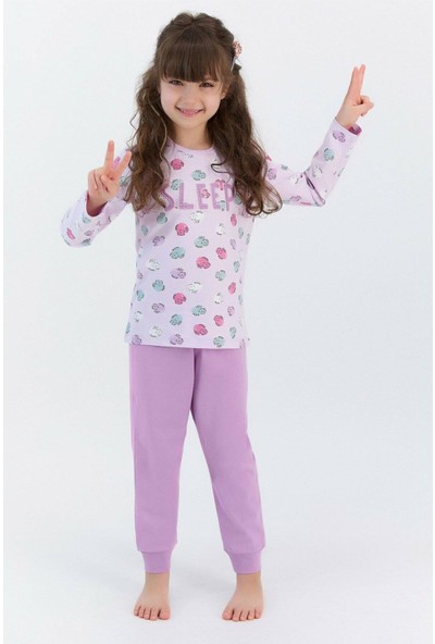 ROLY POLY 2561-2 Kız Çocuk Uzun Kollu Pijama Takımı