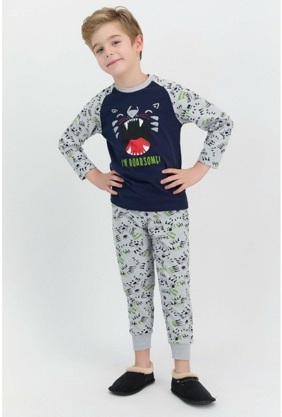 ROLY POLY 2534-2 Erkek Çocuk Uzun Kollu Pijama Takımı