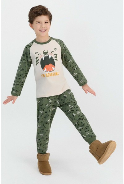 ROLY POLY 2534-2 Erkek Çocuk Uzun Kollu Pijama Takımı