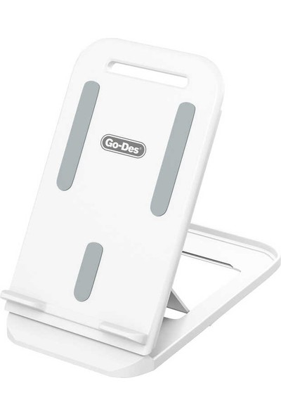 Göha Go Des GD-HD732 Katlanabilir 4 Kademeli Ayarlanabilir Dayanıklı Portatif Cep Telefon Standı Göha Go Des GD-HD732 Katlanabilir 4 Kademeli Ayarlanabilir Dayanıklı Portatif Cep Telefon Standı