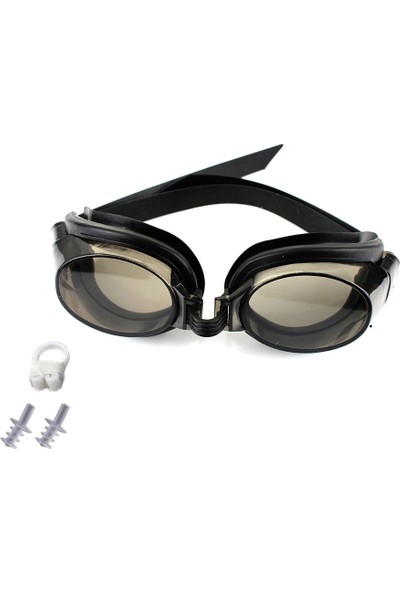 Wenfei Yüzücü Gözlüğü TY0384 Siyah