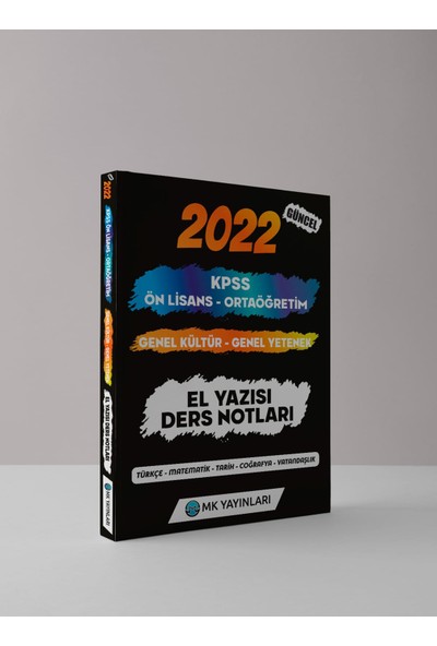 Mk Yayıncılık KPSS Ön Lisans-Ortaöğretim El Yazısı Ders Notları Mk Yayıncılık KPSS Ön Lisans-Ortaöğretim El Yazısı Ders Notları