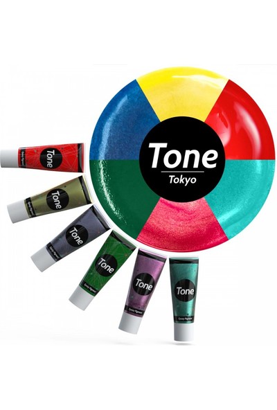 Resinin Tone Tokyo Epoksi Pigment Seti 6X25 ml Resinin Tone Tokyo Epoksi Pigment Seti 6X25 ml