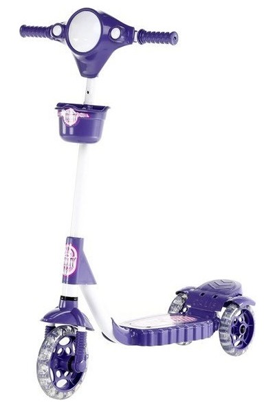 Xscooty Silikon 3 Tekerlekli Frenli Mor Scooter Xscooty Silikon 3 Tekerlekli Frenli Mor Scooter