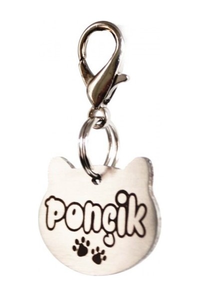 33 Stores Pleksi Kedi / Köpek Künyesi , Kaybolursam Ara Isimlik