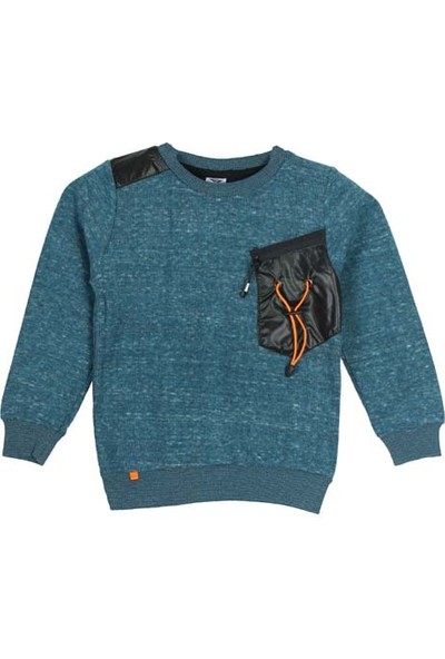 Hayalim Kids Erkek Çocuk Cepli Selanik Kazak/mavi/6 Yaş