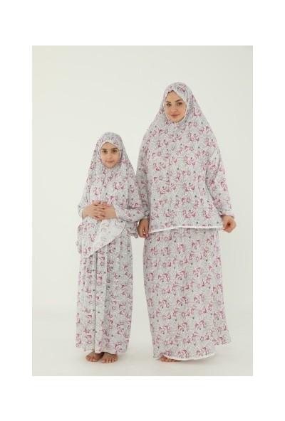 Carolina Collection Pratik Kombin Kollu Namaz Elbisesi