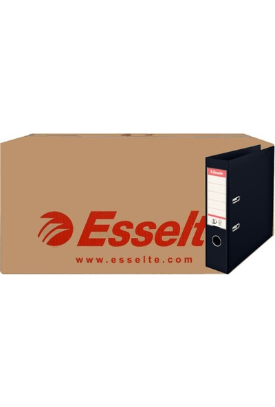 Esselte Geniş Plastik Klasör 9940 Siyah 24'lü Koli