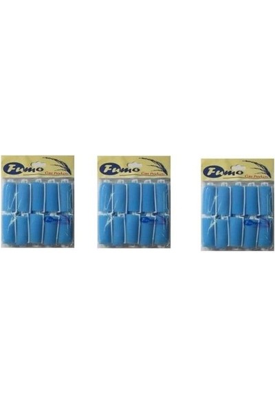 Fumo Sünger Bigudi Mavi 10lu X 3 Paket Fumo Sünger Bigudi Mavi 10lu X 3 Paket