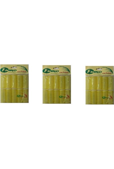 Fumo Kaynatmalı-Isıtmalı Bigudi Sarı 10lu X 3 Paket Fumo Kaynatmalı-Isıtmalı Bigudi Sarı 10lu X 3 Paket