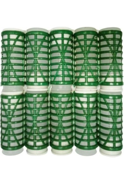 Fumo Kaynatmalı-Isıtmalı Bigudi Koyu Yeşil 10lu