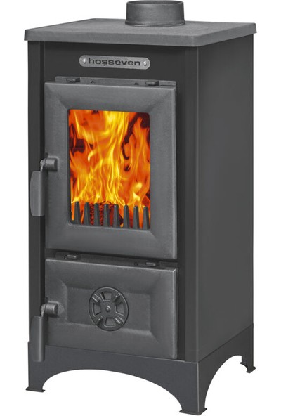 Metehan Hoşseven 9008 Şömine Camlı Siyah Mat Metehan Hoşseven 9008 Şömine Camlı Siyah Mat