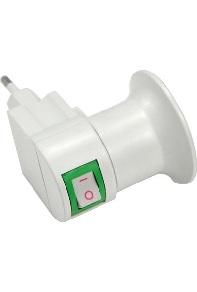 Aliden Anahtarlı Fişli Duy Standart E27 Duy