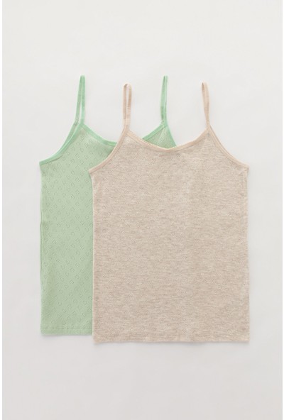 Penti Çok Renkli Teen Pointel 2li Atlet Penti Çok Renkli Teen Pointel 2li Atlet