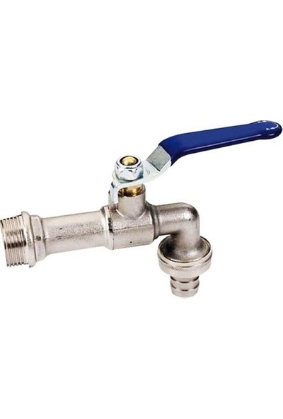 Uniquem Rakorlu Küresel Bahçe Musluğu Zamak 3/4 Uniquem Rakorlu Küresel Bahçe Musluğu Zamak 3/4