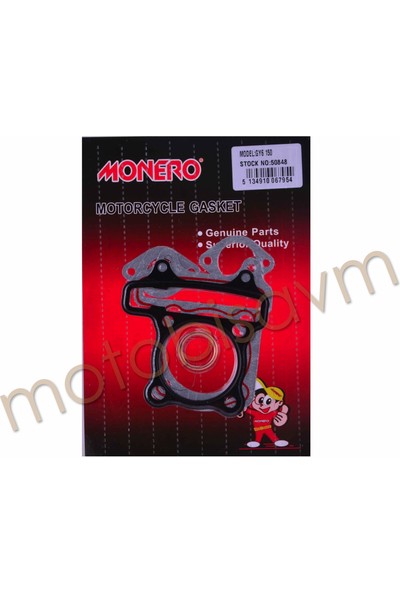 Motobisavm Alt - Üst Conta Takımı Silikonlu 150CC Scooter Motobisavm Alt - Üst Conta Takımı Silikonlu 150CC Scooter