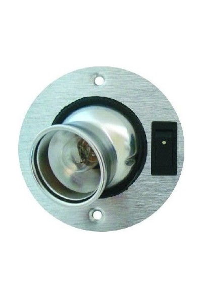 Tmc Gömme Lamba Tekli Alüminyum Yuvarlak 102MM