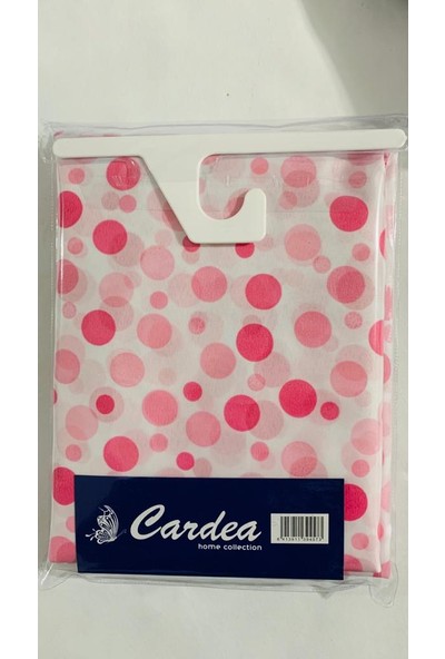 Cardea Puantiyeli Banyo Duş Perdesi + Halka