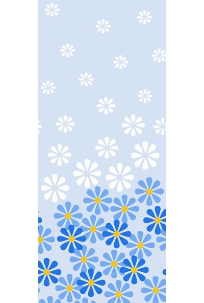 Cardea Papatya Banyo Duş Perdesi + Halka