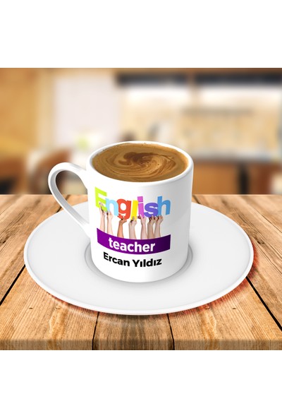 Kupacix Ingilizce Öğretmeni Türk Kahvesi Fincanı