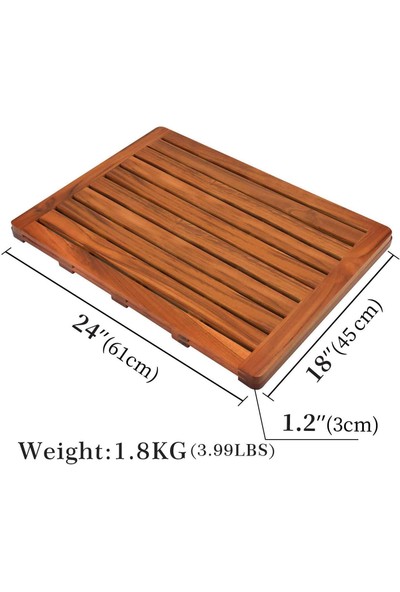 Nirvana Konsept Ahşap Banyo Kaydırmazı