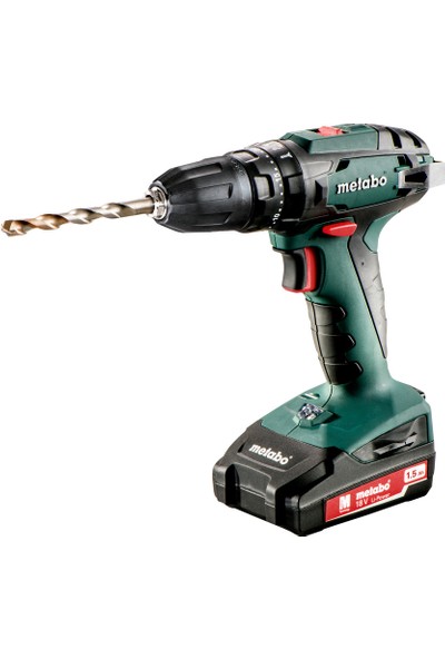Metabo Sb 18V 1.5 Ah 2 Akülü Darbeli Matkap