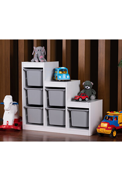 Vip Home Concept Montessori Trofast Oyuncak Saklama ve Düzenleme Ünitesi Vps-01
