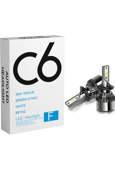 C6 H7 LED Zenon 36W 7600LM 6500K C6 Far Ampülü LED Işık Ücretsiz Kargo Seri-Xenled C6 H7 LED Zenon 36W 7600LM 6500K C6 Far Ampülü LED Işık Ücretsiz Kargo Seri-Xenled