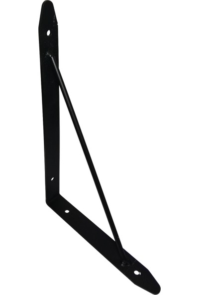 Raf Ayağı L Konsol Mat Siyah 150X230X21mm