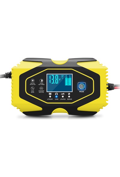 Lixada Tam Güç Otomatik Durdurma Araba Akü Şarj Cihazı 12V/24V (Yurt Dışından) Lixada Tam Güç Otomatik Durdurma Araba Akü Şarj Cihazı 12V/24V (Yurt Dışından)