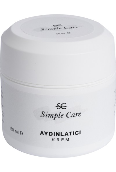 Simple Care Aydınlatıcı Krem 50 gr