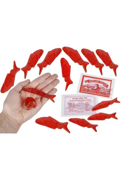Sihirbaz Orko Fortune Teller Fish (Elde Hareket Eden Jelatin Balık ) Sihirbaz Orko Fortune Teller Fish (Elde Hareket Eden Jelatin Balık )