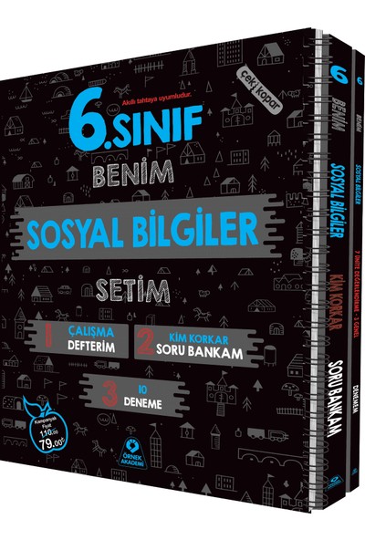 Örnek Akademi Yayınları 6. Sınıf Benim Sosyal Bilgiler Setim - Olcay Göktepe Örnek Akademi Yayınları 6. Sınıf Benim Sosyal Bilgiler Setim - Olcay Göktepe