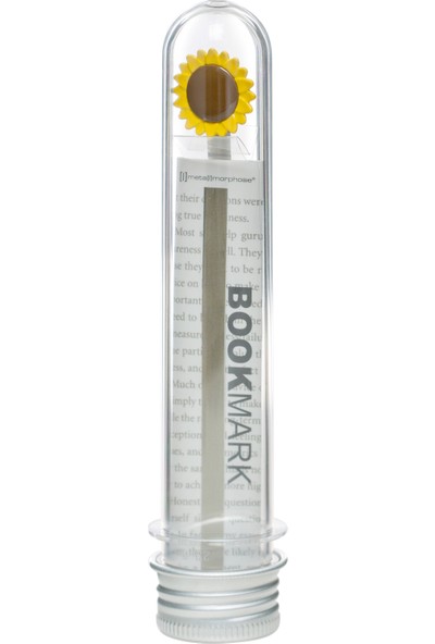 Metalmorphose Papatya Kitap Ayracı Sarı 2,0 x 0,7 x 13,0 cm