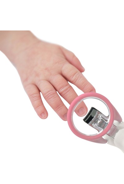 Sevi Bebe Büyüteçli Tırnak Makası - Pembe Sevi Bebe Büyüteçli Tırnak Makası - Pembe
