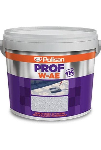 Polisan Prof W-Ae Akrilik Esnek Su Yalıtımı 5 Kg.