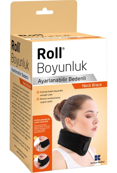 Roll Boyunluk Ayarlanabilir Bedenli Roll Boyunluk Ayarlanabilir Bedenli