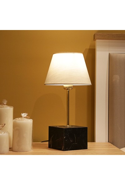 Homing Mermer Desenli Kumaş Design Abajur AYD-3027 Homing Mermer Desenli Kumaş Design Abajur AYD-3027