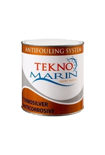 Tekno Marine Teknomarin Teknosilver Anticorrosive Astar Boya 3kg Kızıl gri Tekno Marine Teknomarin Teknosilver Anticorrosive Astar Boya 3kg Kızıl gri