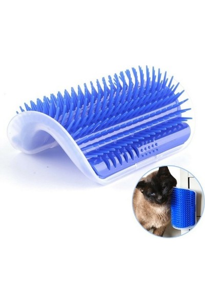 İndirim Kap Kedi Kaşınma Tırmalama ve Sürtünme Aparatı Kedi Masaj Fırçası